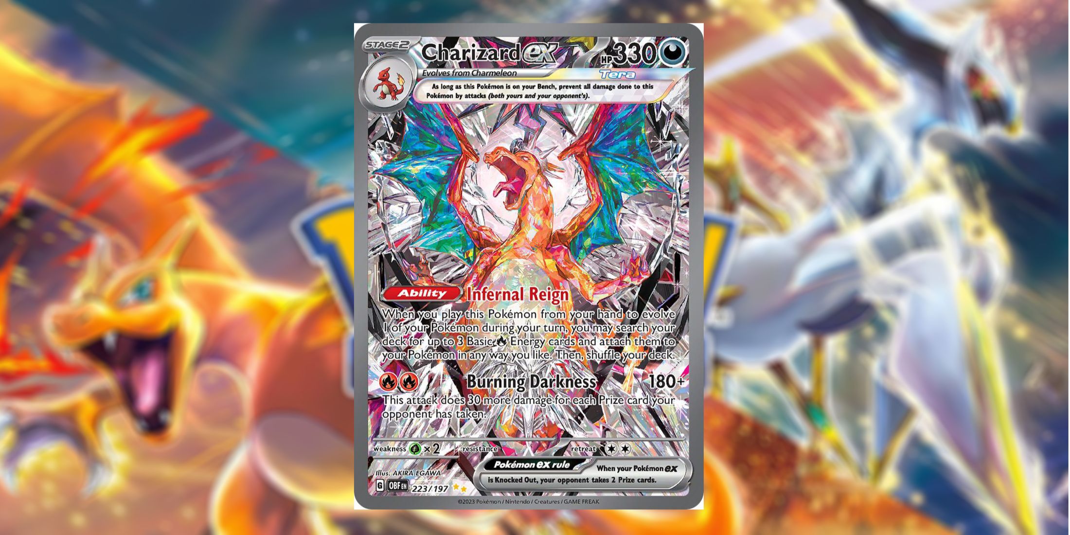 Charizard Ex Arte Completo