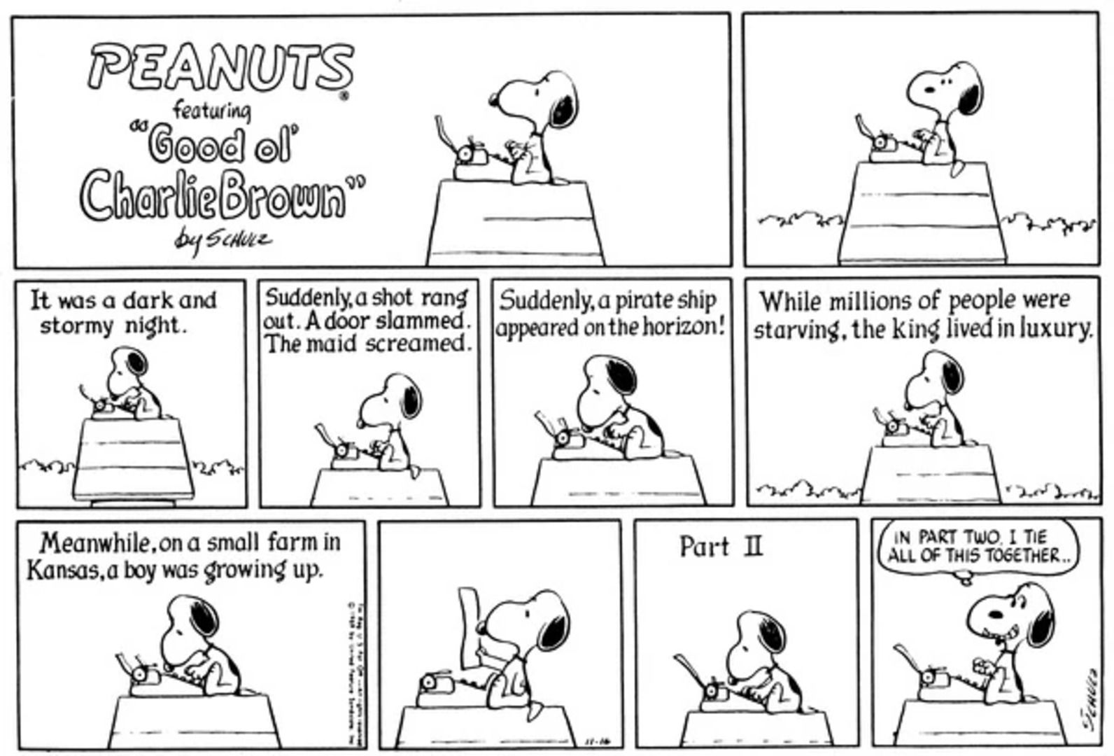 10 Peanuts Comics That Prove Snoopy Really Is the World's Smartest Dog