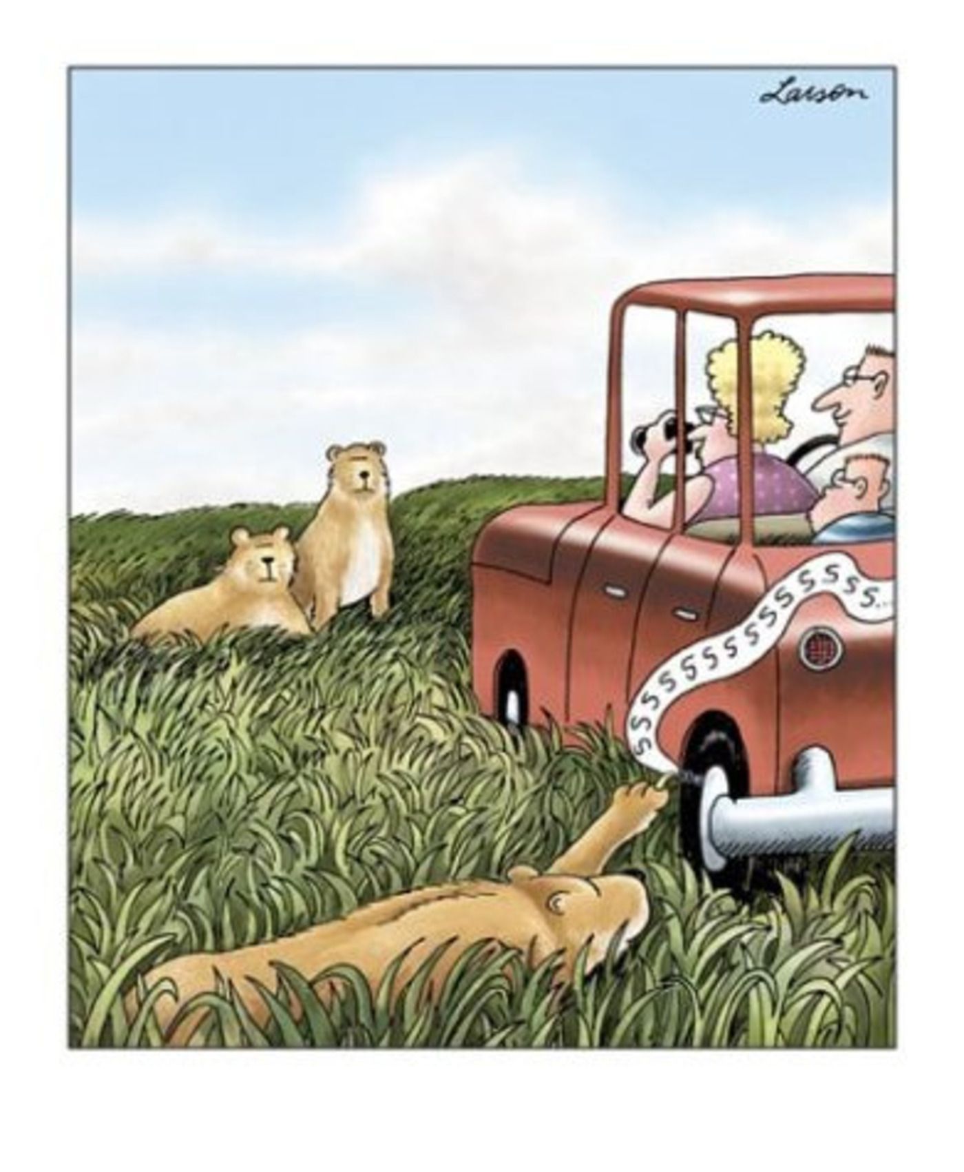 10 Far Side Comics That Show Why Lions Rule the Jungle