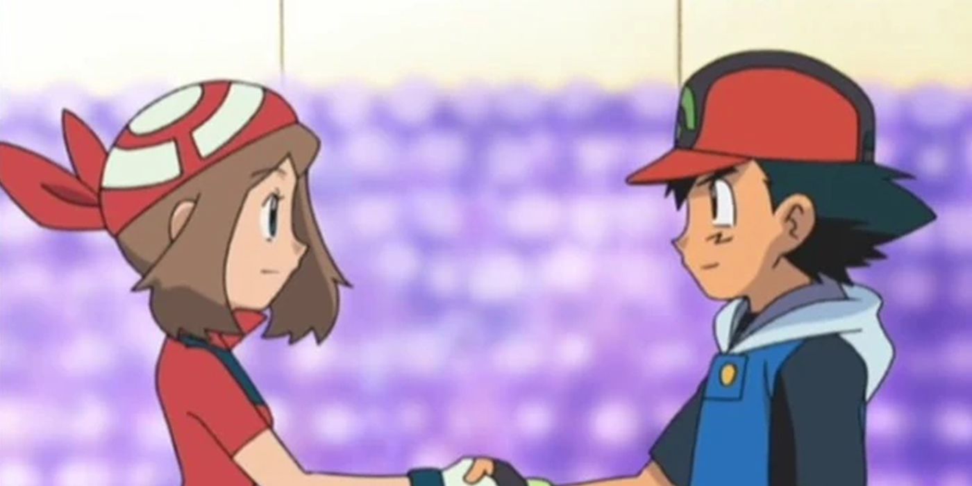 Ash And Serena Holding Hands