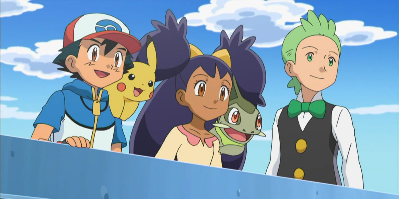 Pokemon Iris Og Cilan Ash, Iris And Cilan