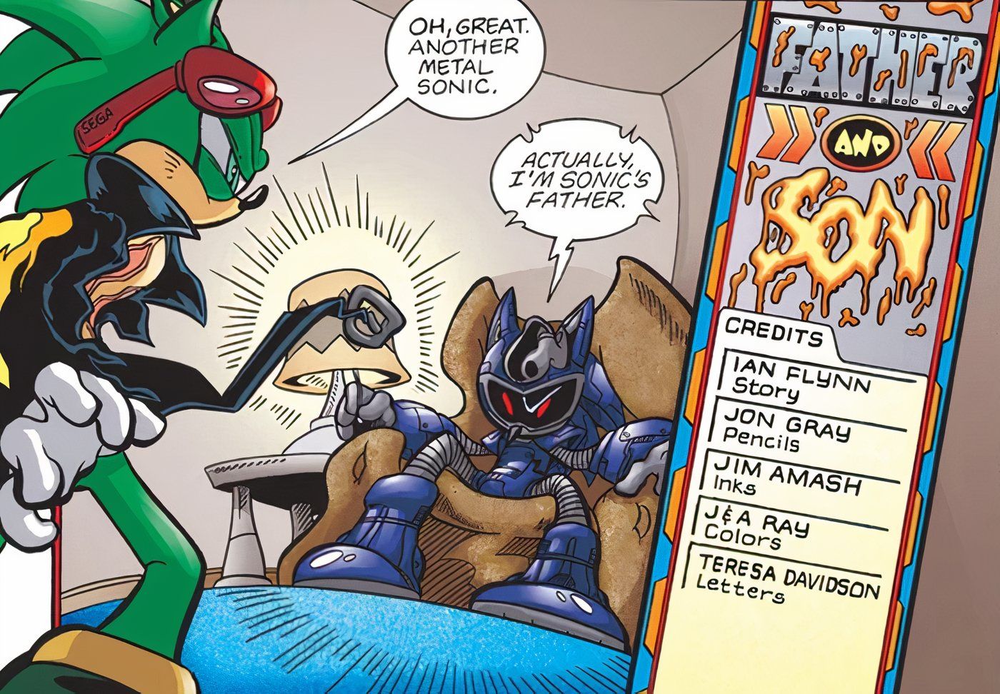 Yes, Sonic the Hedgehog Has a Dad, And He's Not At All What You'd Expect