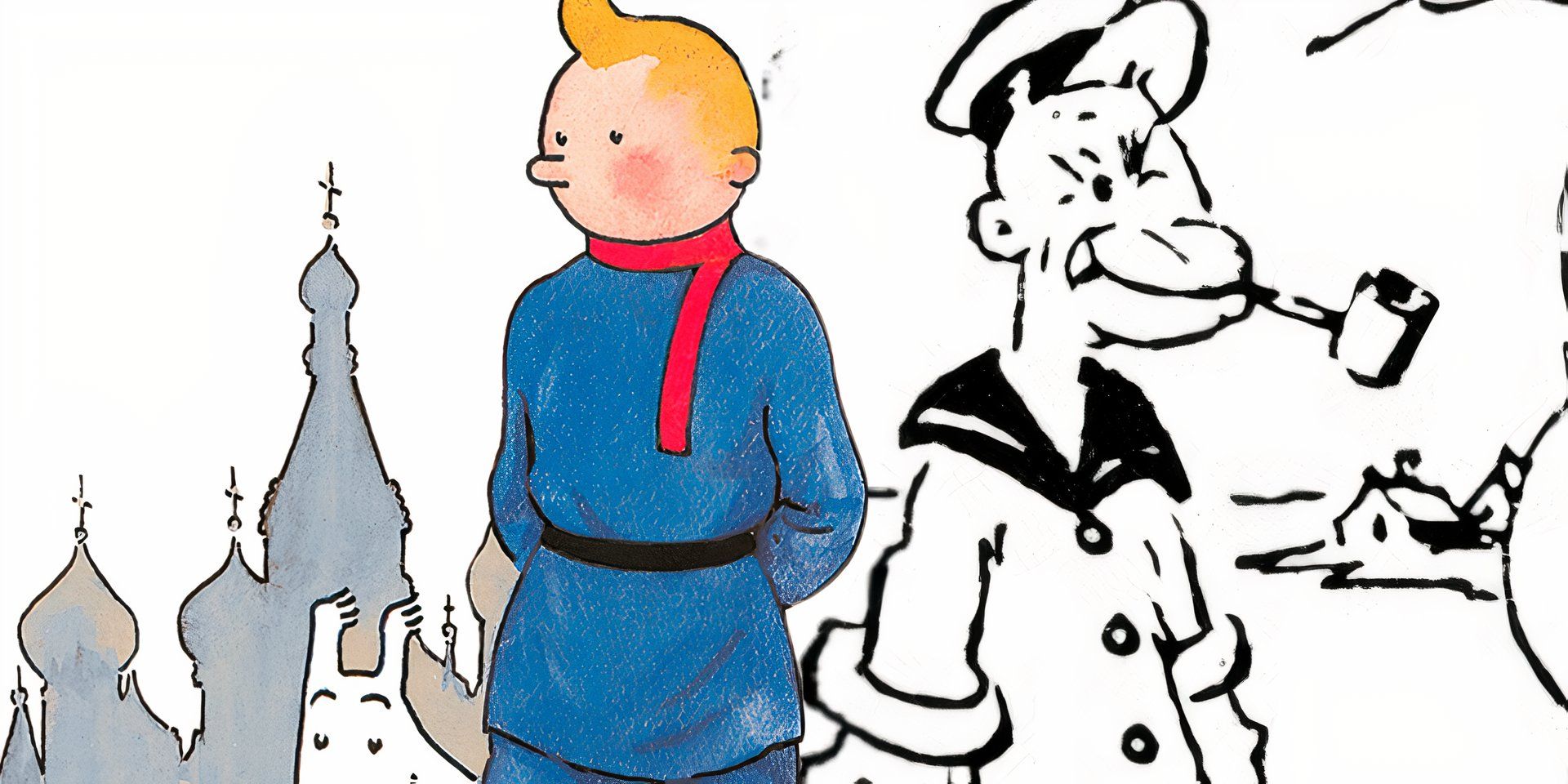 The Original Popeye & Tintin Characters Are Officially In The Public Domain