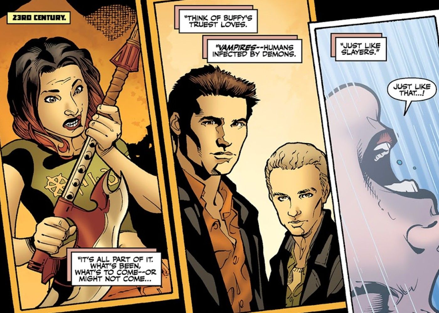 Buffy And Angel Comic
