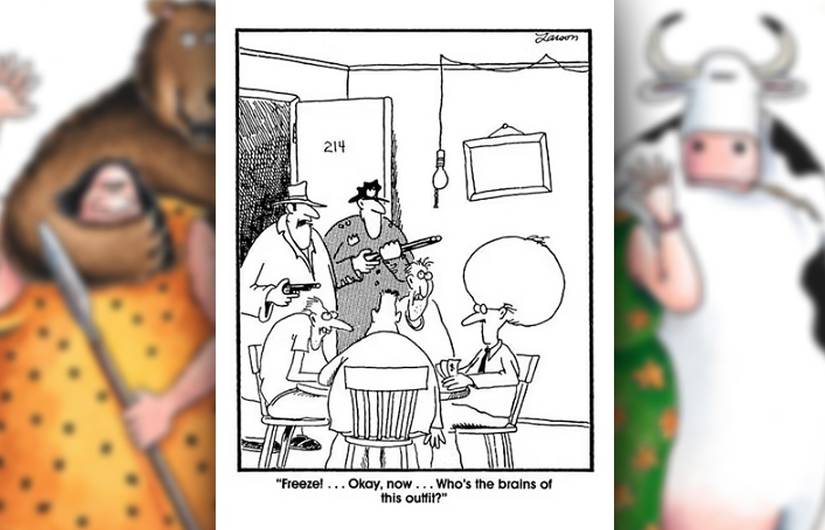 10 Funniest Far Side Comics That Somehow Make Brains Hilarious