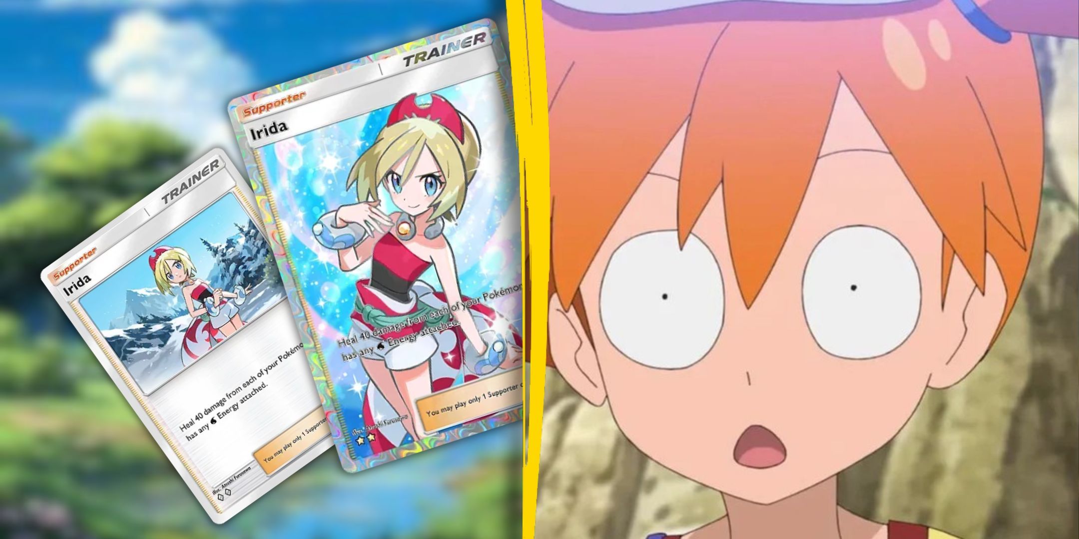 Pokémon TCG Pocket's Irida is a Triumphant Light addition that can change the game for Water decks