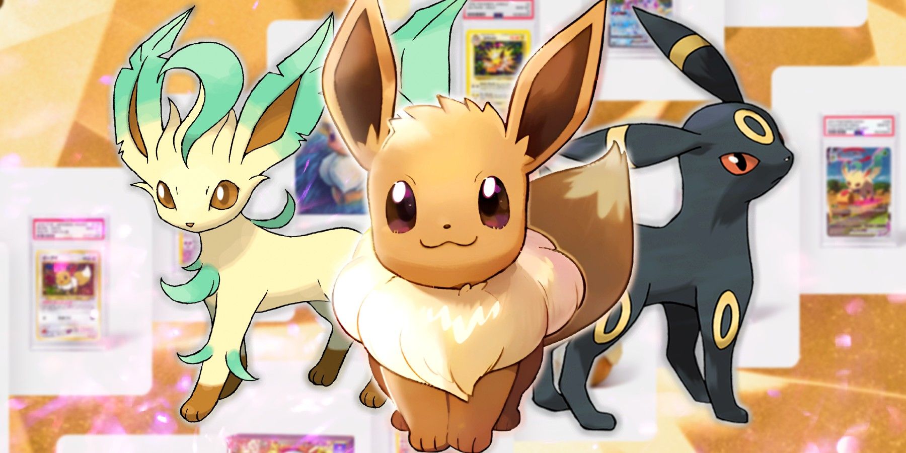 Schattige Baby Eevee Evoluties