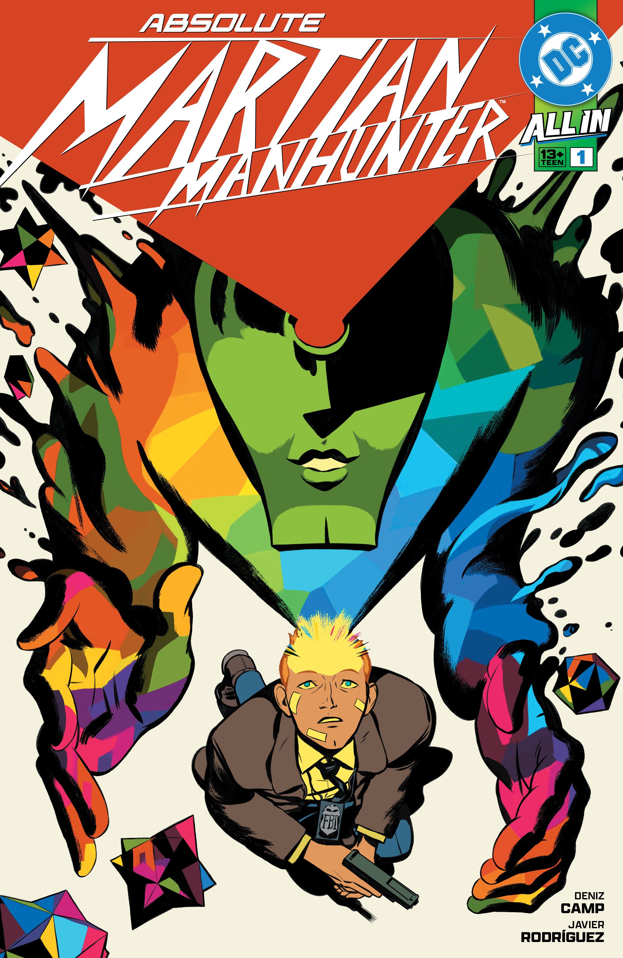 Martian Manhunter Logo Martian Manhunter 3D Textured Logo Painting