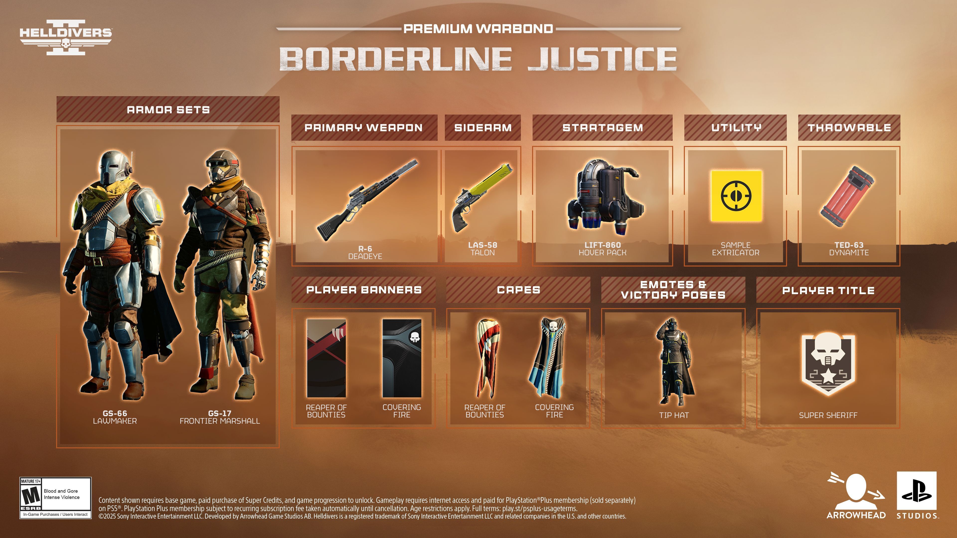 Helldivers 2 Announces Borderline Justice Warbond Coming This Week ... Helldivers 2 Announces Borderline Justice Warbond Coming This Week ...