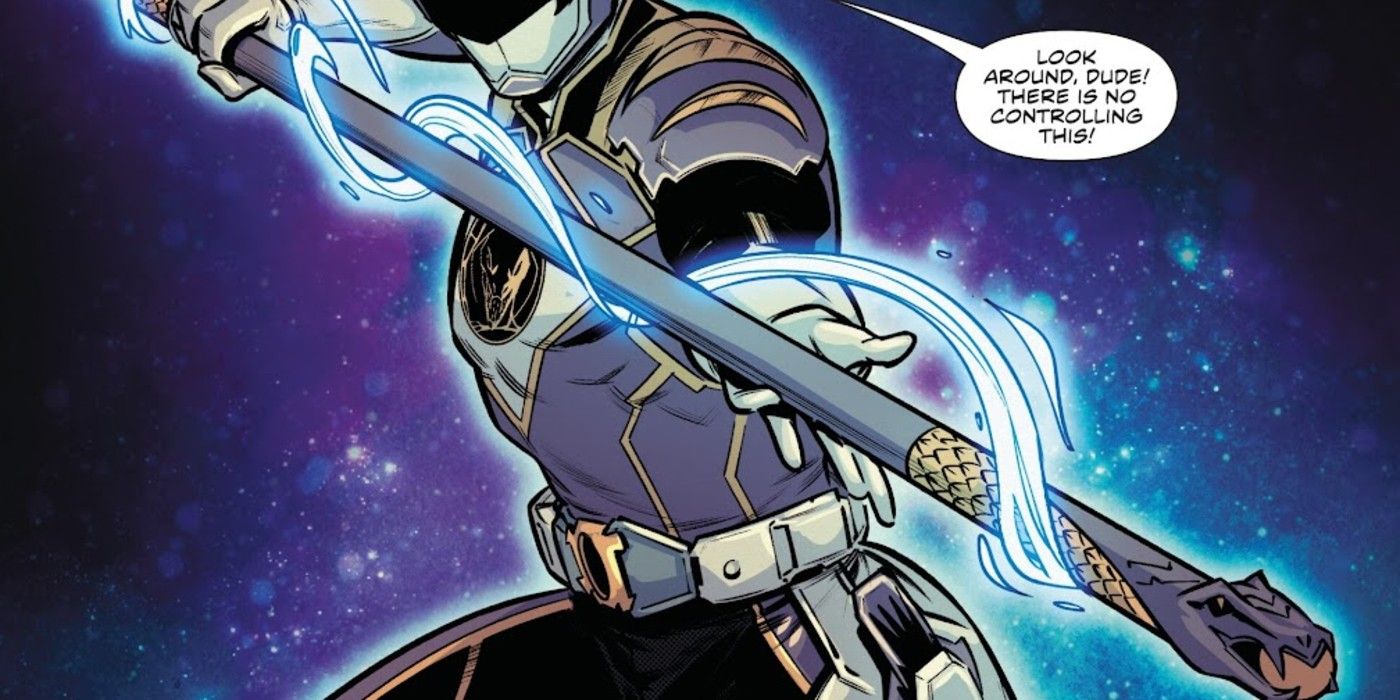 Power Rangers Axe 30 Power Rangers The MegaForce Black Ranger Axe PVC