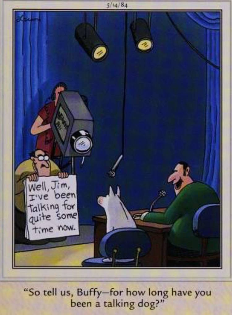 9 Brilliant Far Side Comics Poking Fun At Late Night TV