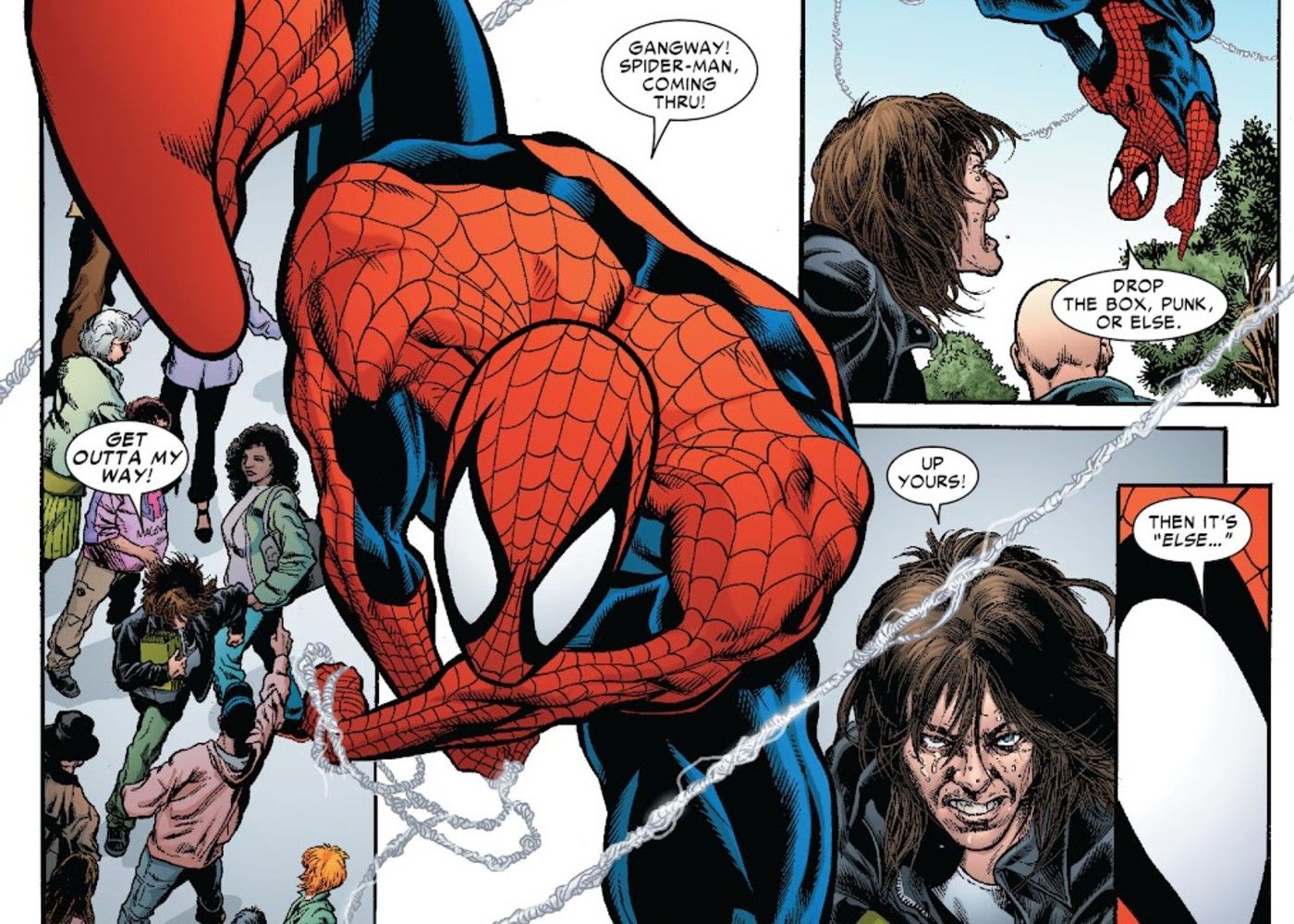 Spiderman Freak Out