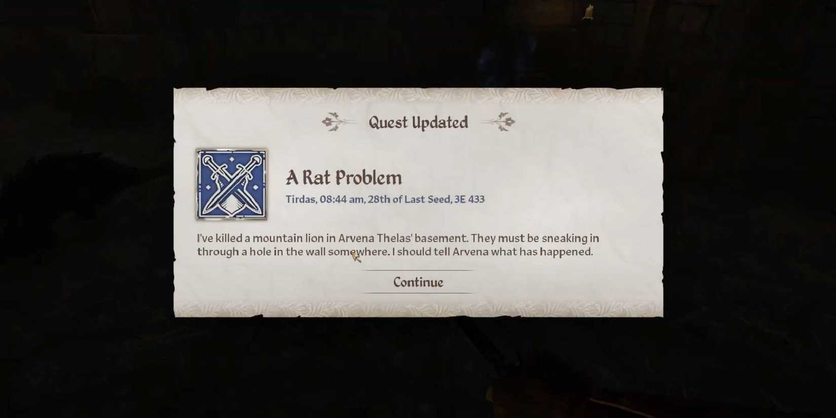 The Elder Scrolls 4: Oblivion Remastered "A Rat Problem" Quest Walkthrough