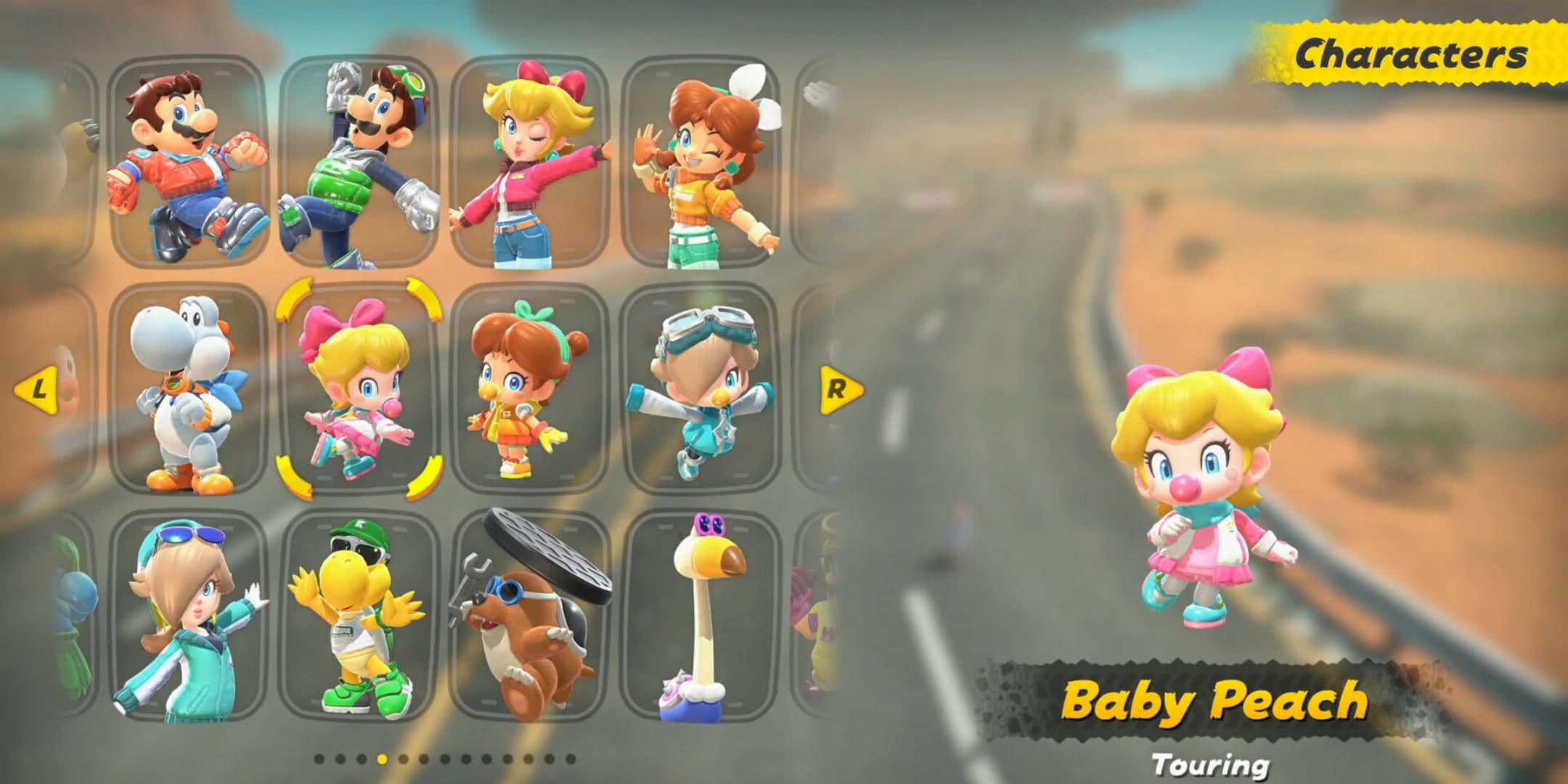Mario Kart Characters