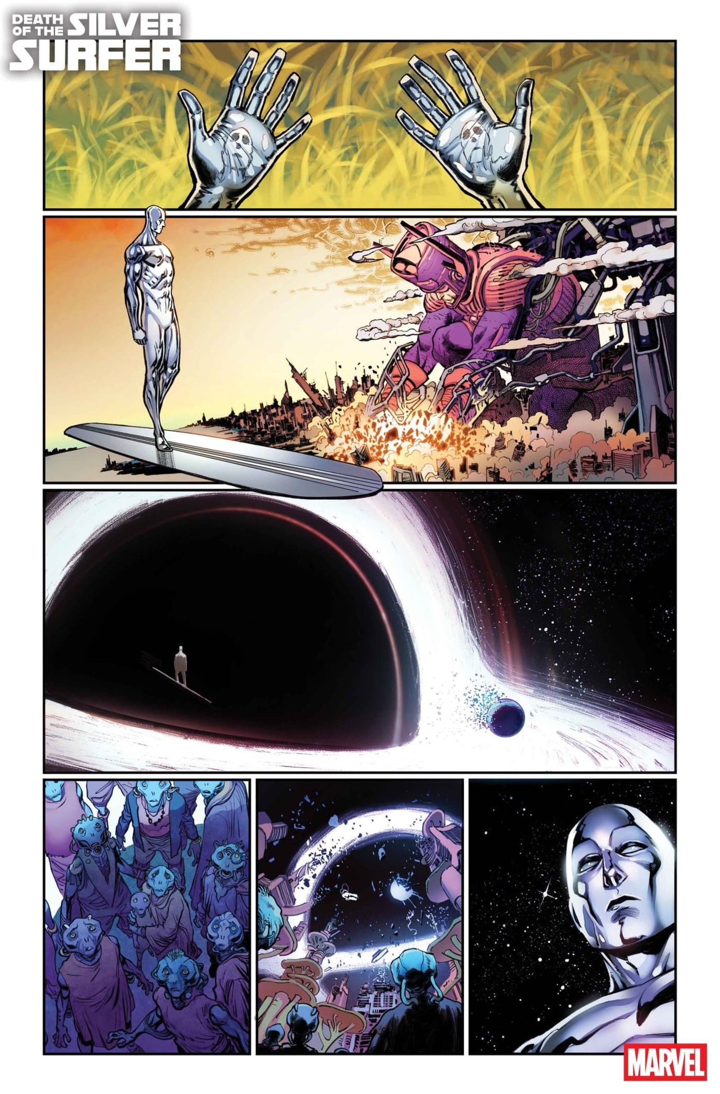 Galactus Silver Surfer The Story