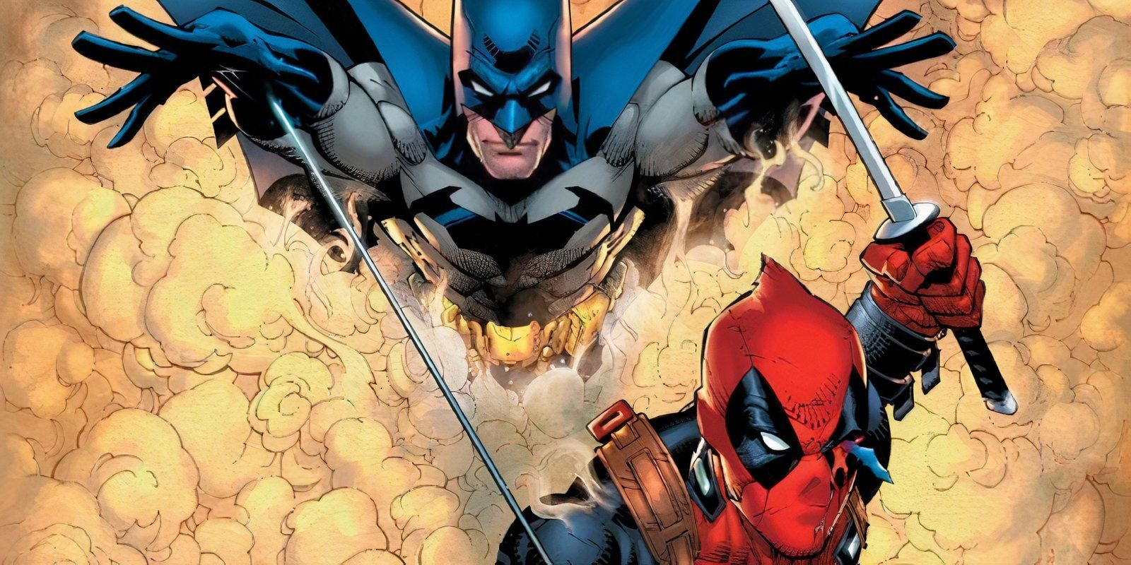 Deadpool Meets Batman: Marvel and DC’s Titans Clash in Amazing Preview