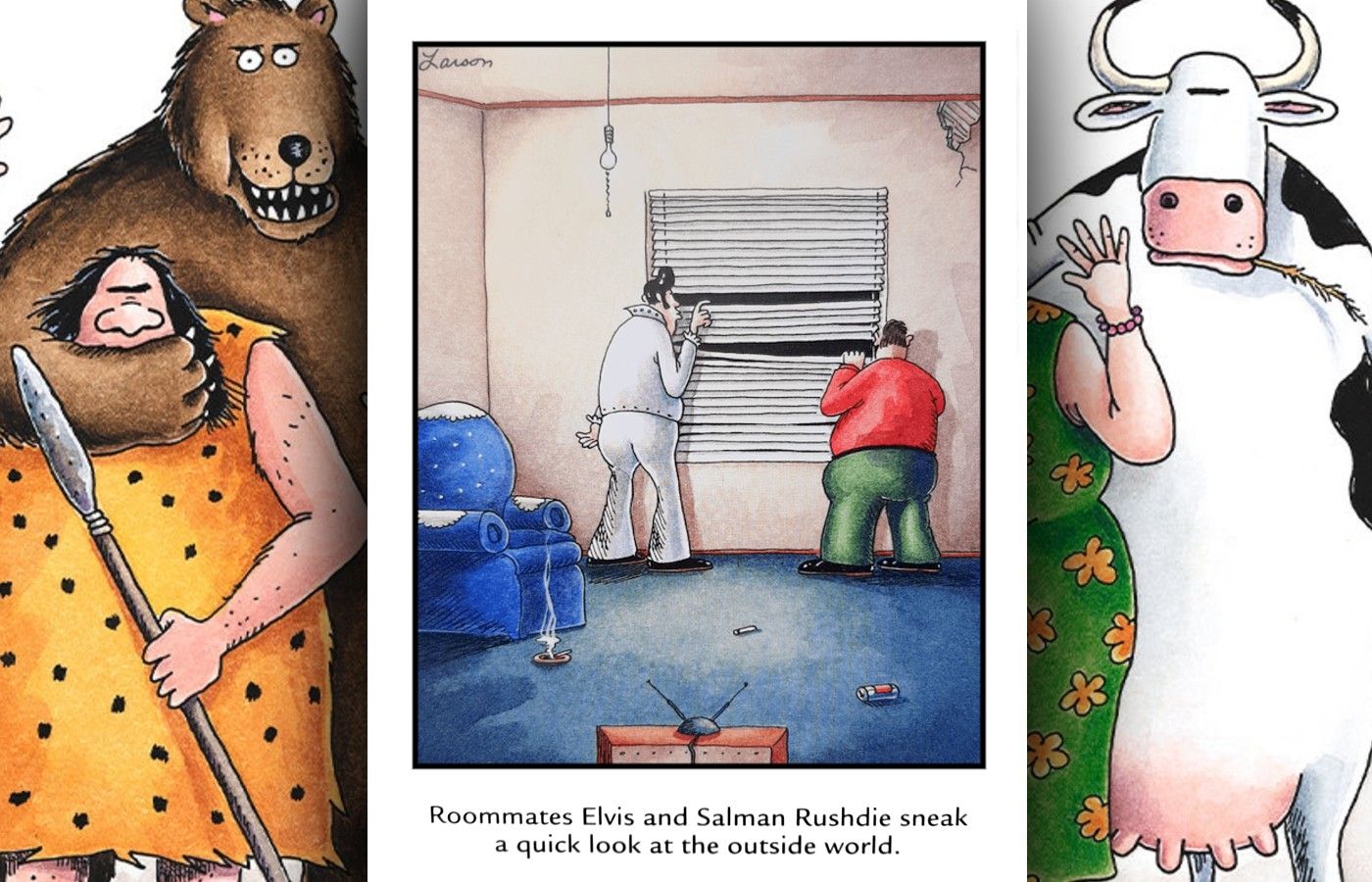 10 Funniest Far Side Comics That Make Fun of Real Musicians and Bands