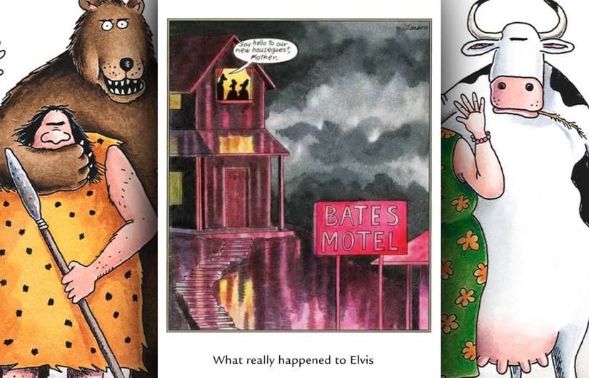 10 Funniest Far Side Comics That Make Fun of Real Musicians and Bands
