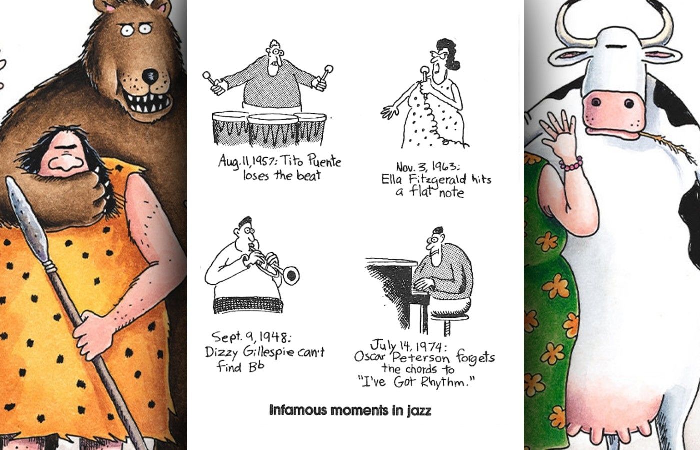 10 Funniest Far Side Comics That Make Fun of Real Musicians and Bands