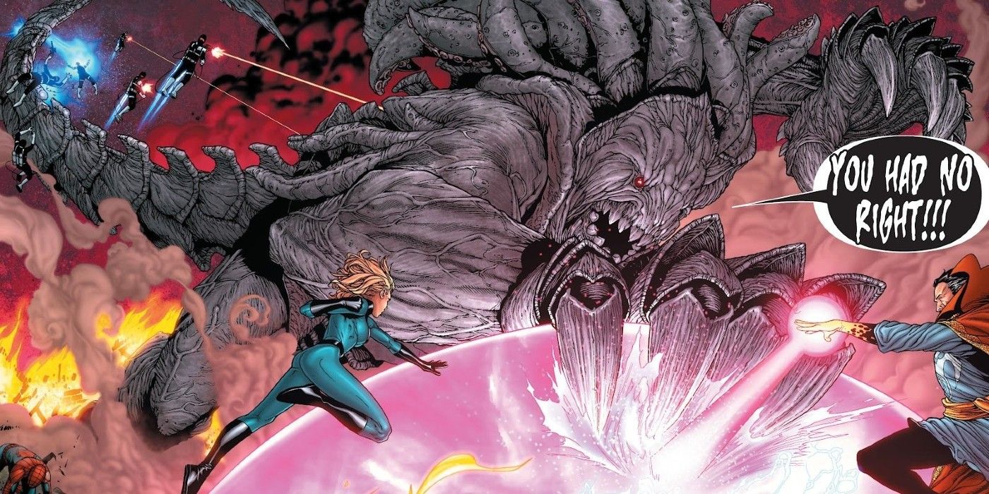 10 vilões do Quarteto Fantástico que são mais poderosos do que Galactus ...