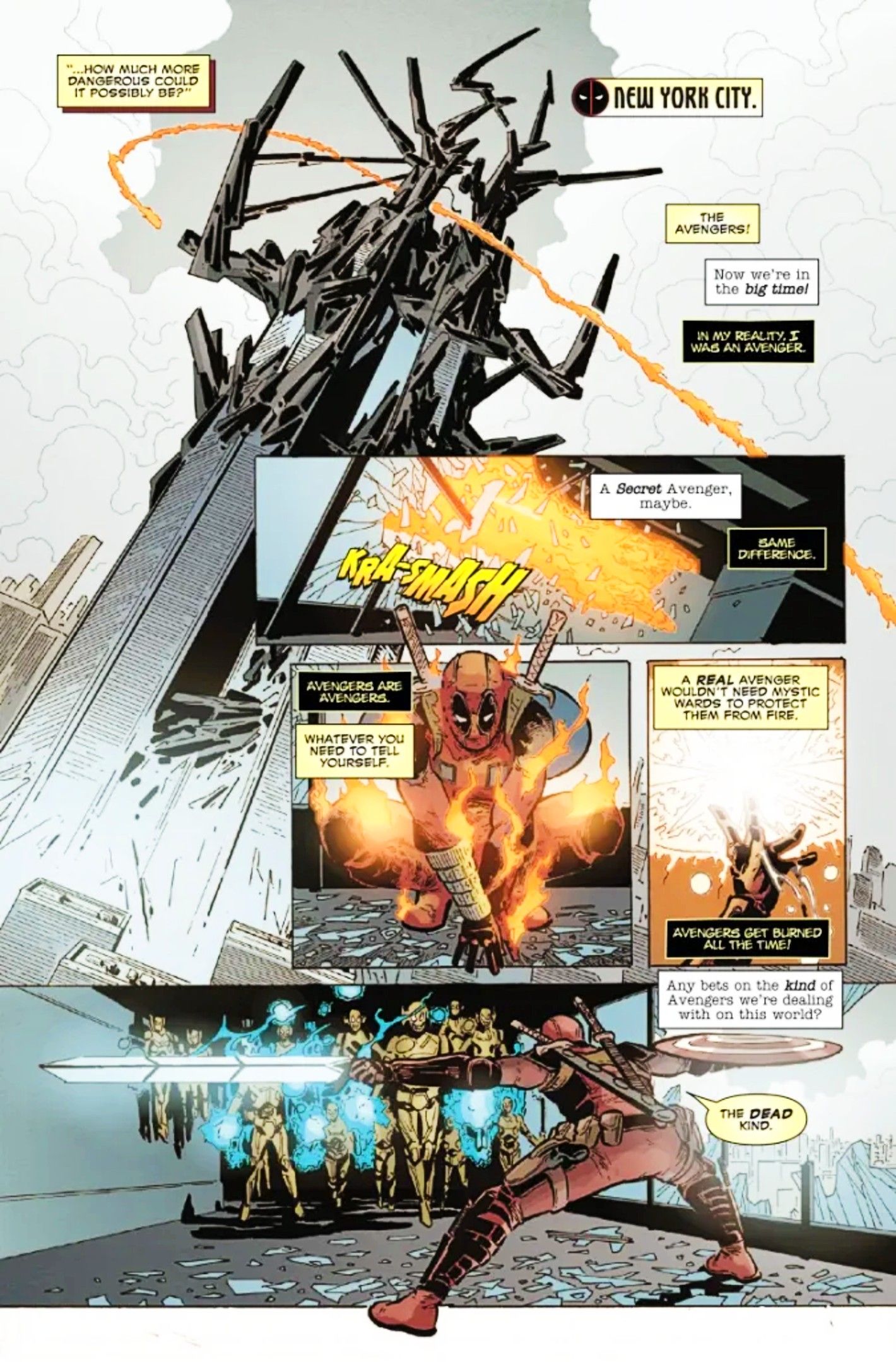 Arma De Deadpool Marvel Comics