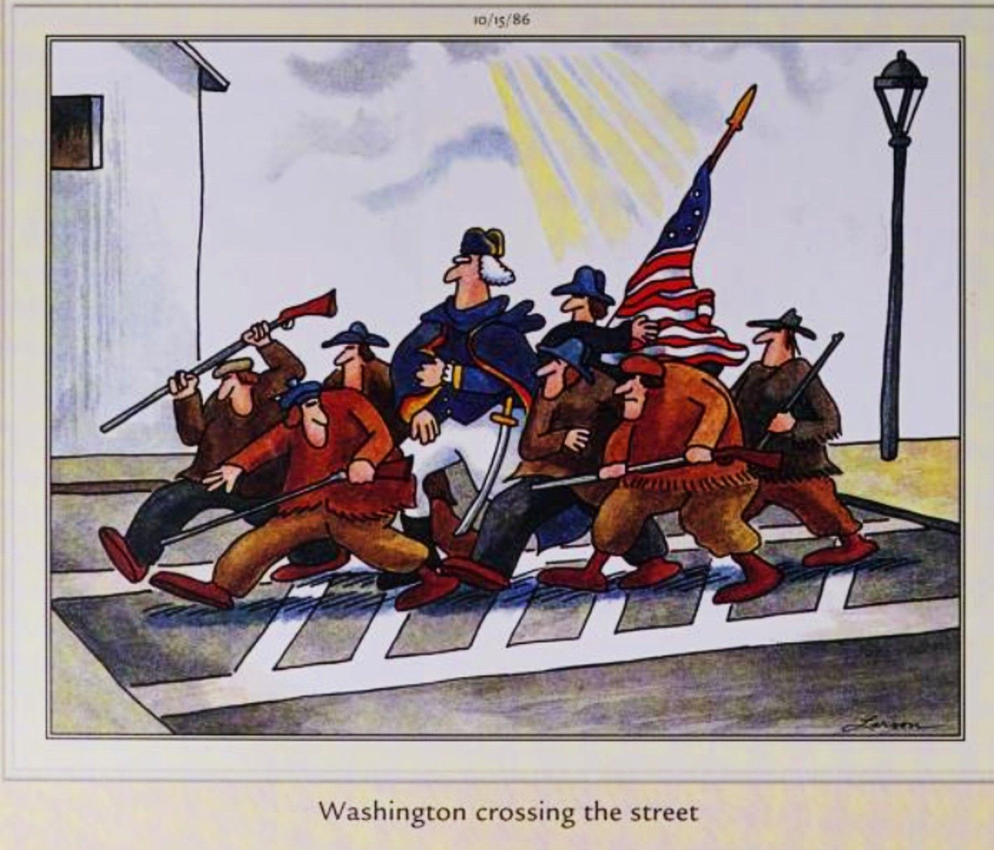 12 Classic Far Side Comics That Make American History Hilarious