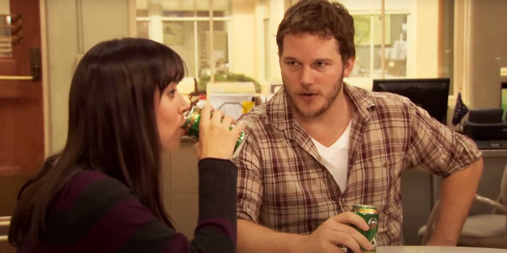 Parks & Rec's Best Couple Only Exists Because Of An Improvised Moment By Aubrey Plaza