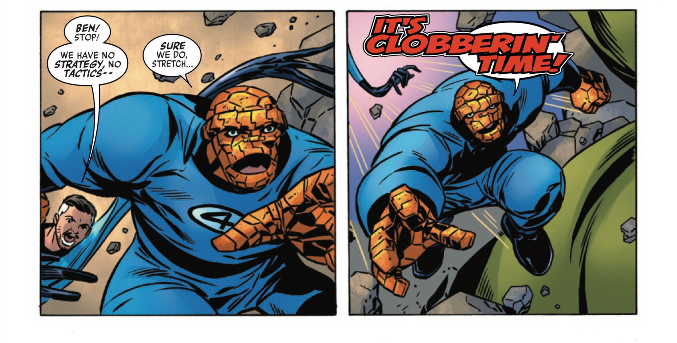 Fantastic Four: First Steps Reveals the Truth Behind Thing's Iconic ...