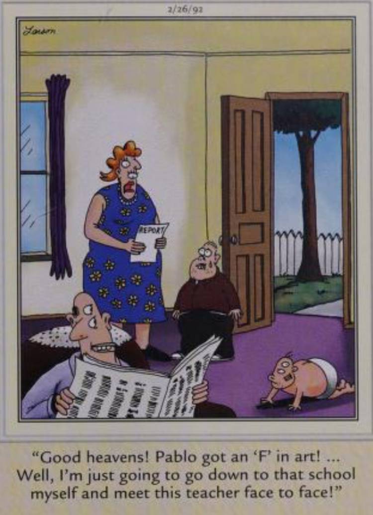10 Hilarious Far Side Comics From 1992 That Take Gary Larson's ...