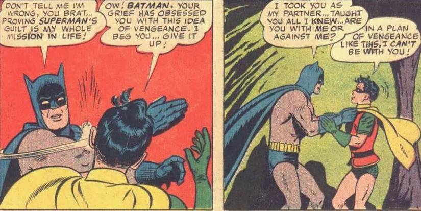 Why Did Batman Actually SLAP Robin, Anyway?