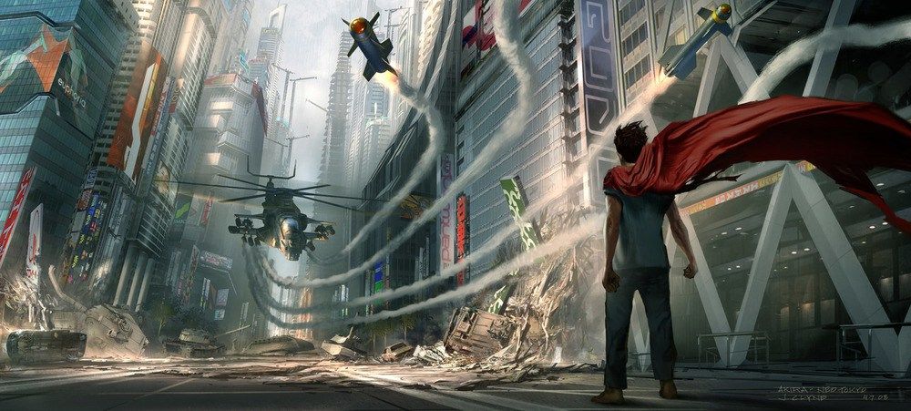 Akira: Abandoned Concept Art With Chris Evans & Joseph Gordon-Levitt