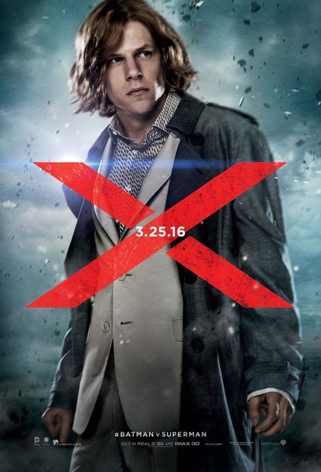 Batman V Superman: Lois Lane, Lex Luthor & Alfred Posters Officially ...