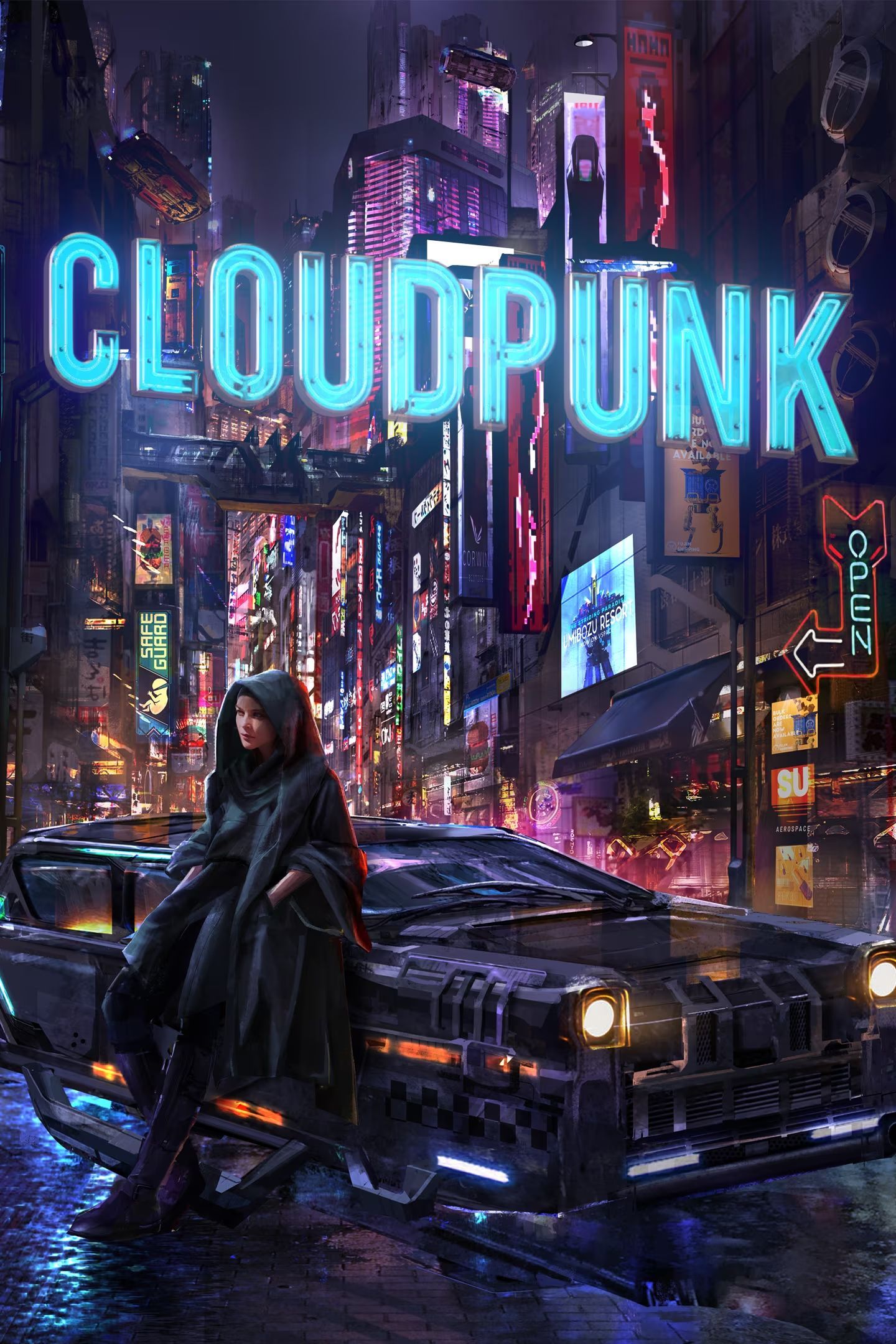 Cloudpunk Switch Review - Lazy Taxi