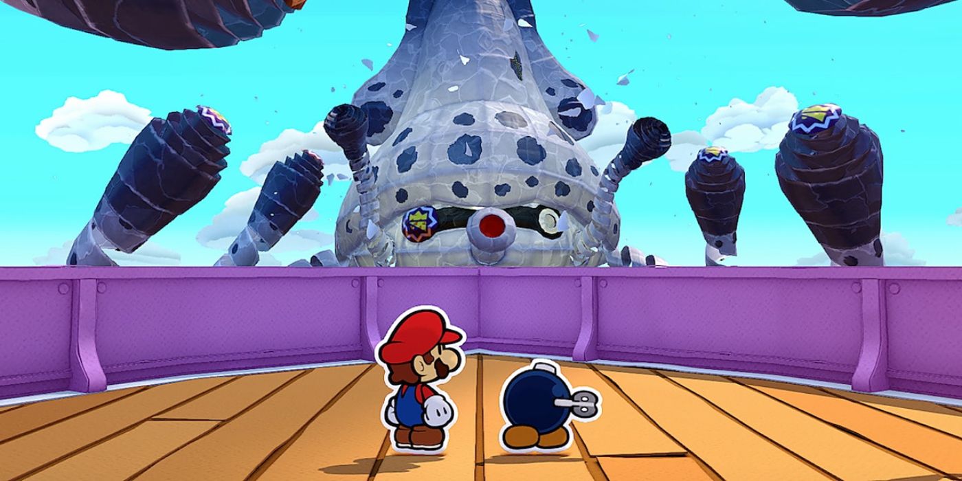 Paper Mario: The Origami King - Shy Guys Finish Last Walkthrough & Answers