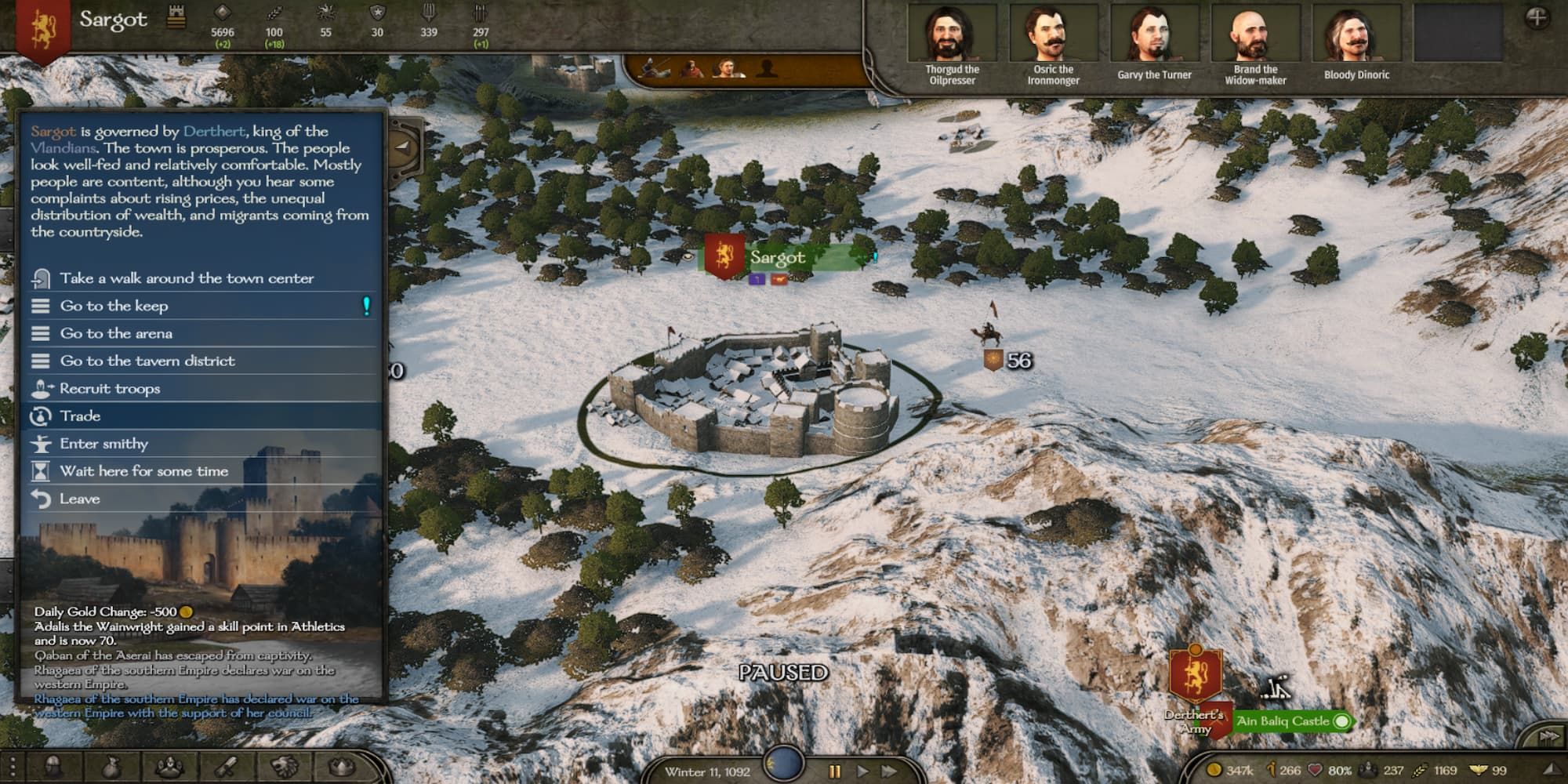 All Cheats In Mount And Blade 2: Bannerlord (& How To Unlock Them)