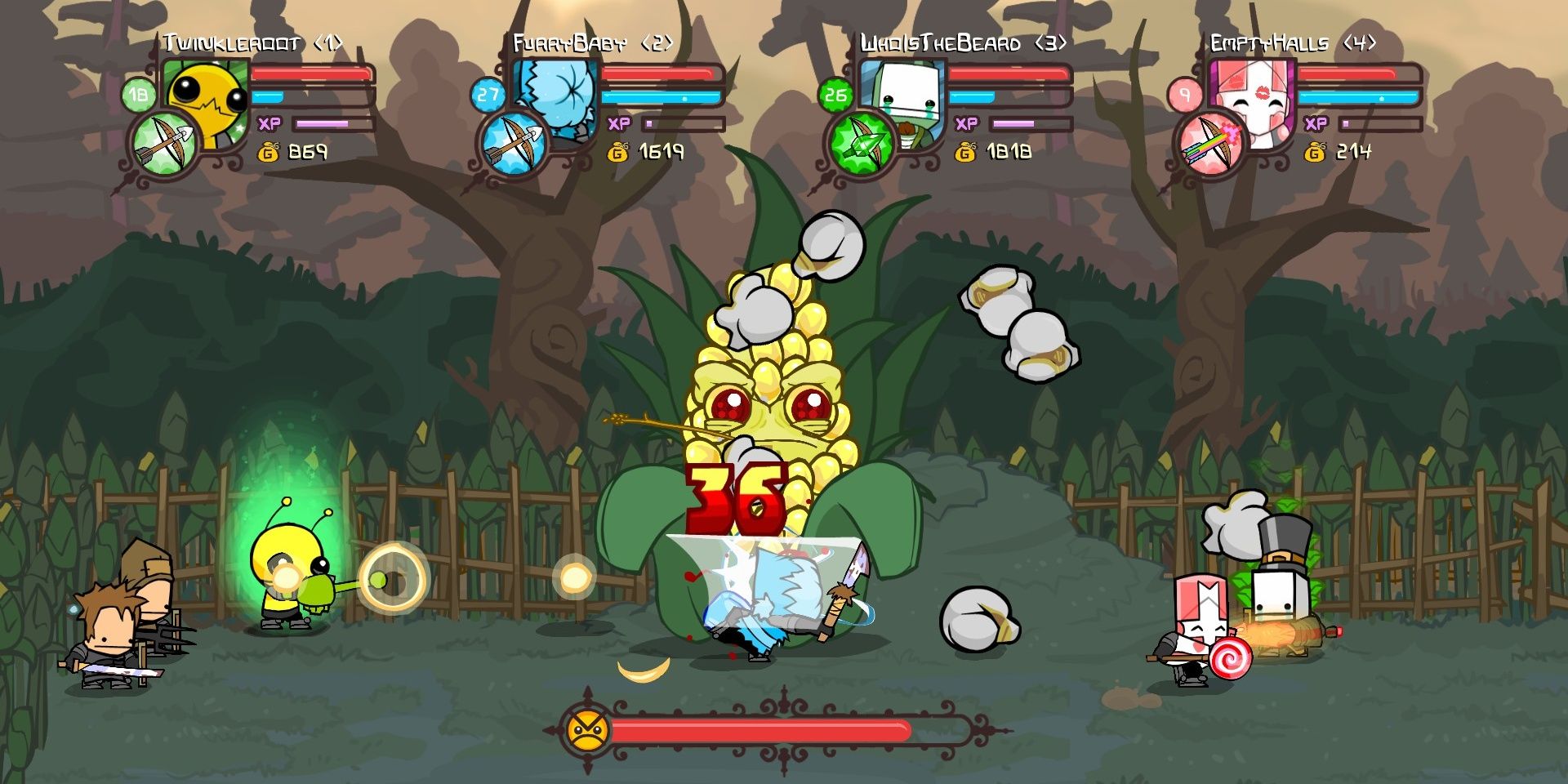 How To Unlock All Characters In Castle Crashers